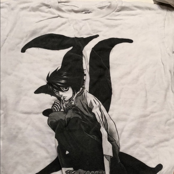 Hot Topic | Tops | Death Note Anime Tshirt | Poshmark
